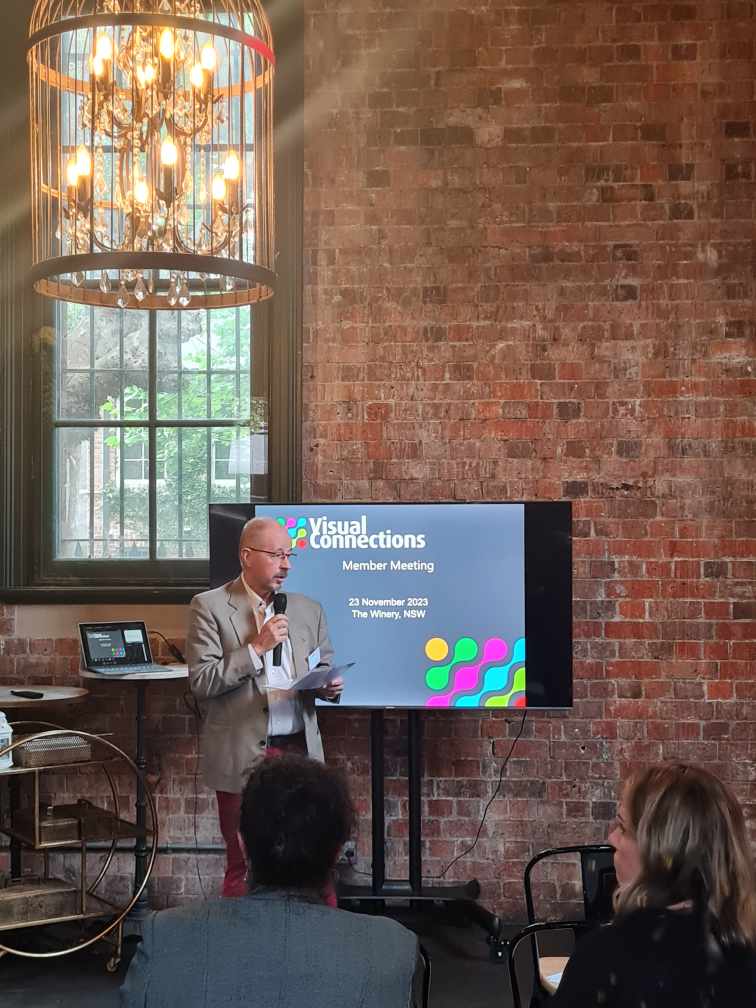 Visual Connections Holds Successful AGM & Member Meeting